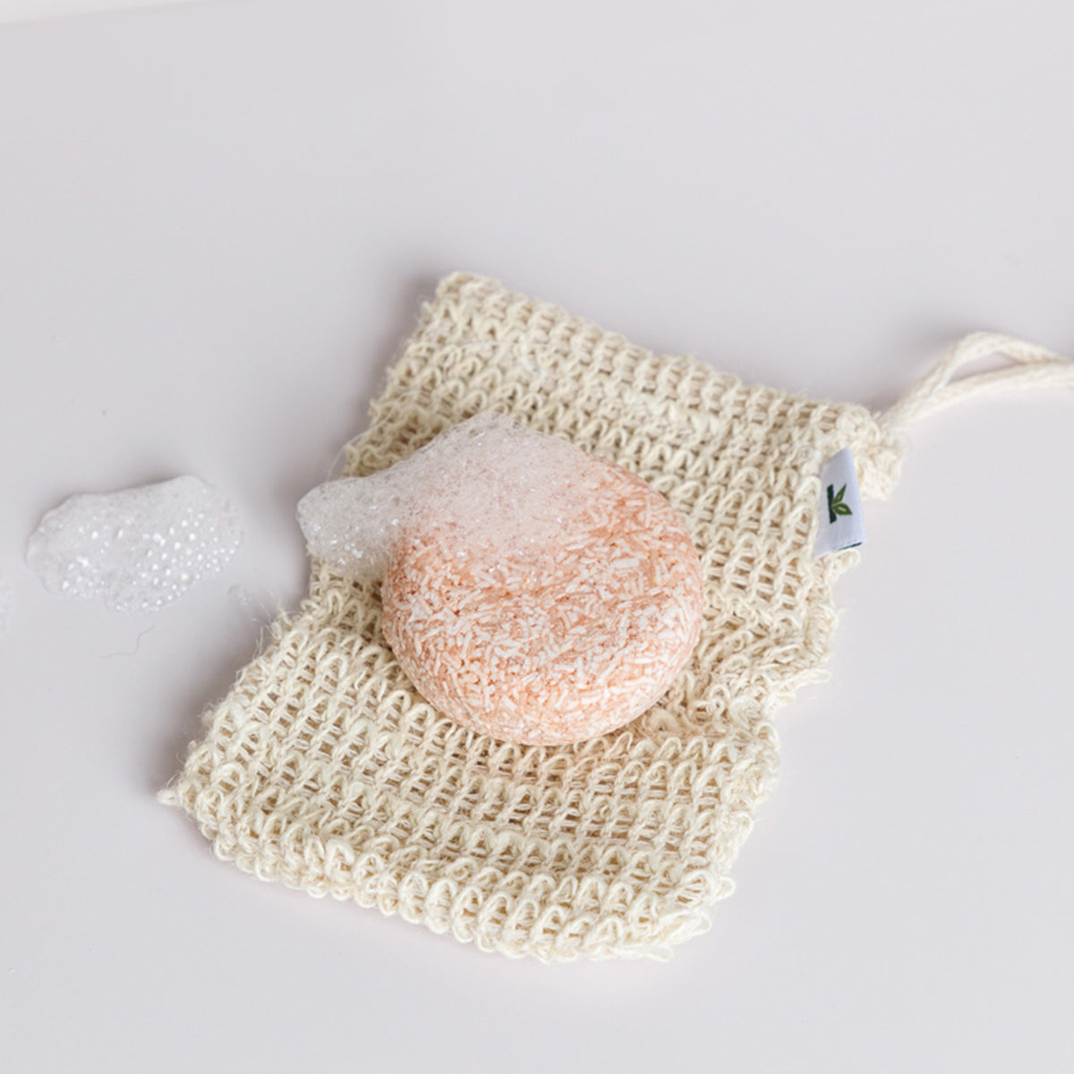 Eco-Friendly Soap Saver Bag | Zero-Waste Sisal Bar Keeper