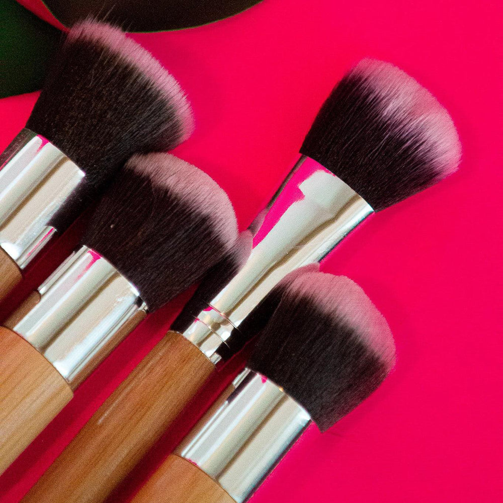 Bamboo Makeup Brushes - All Natural Vegan Makeup Brushes