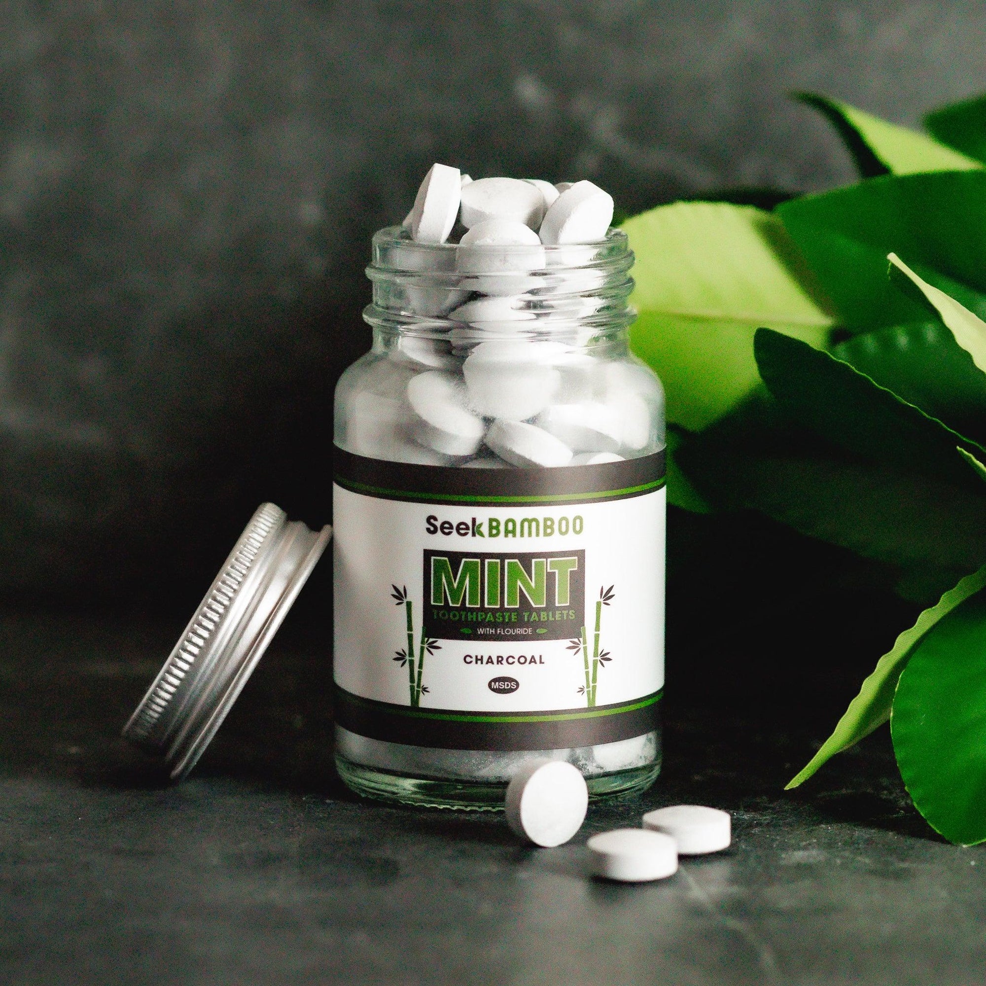 Charcoal Toothpaste Tablets | Eco-Friendly Charcoal Tooth Tablets