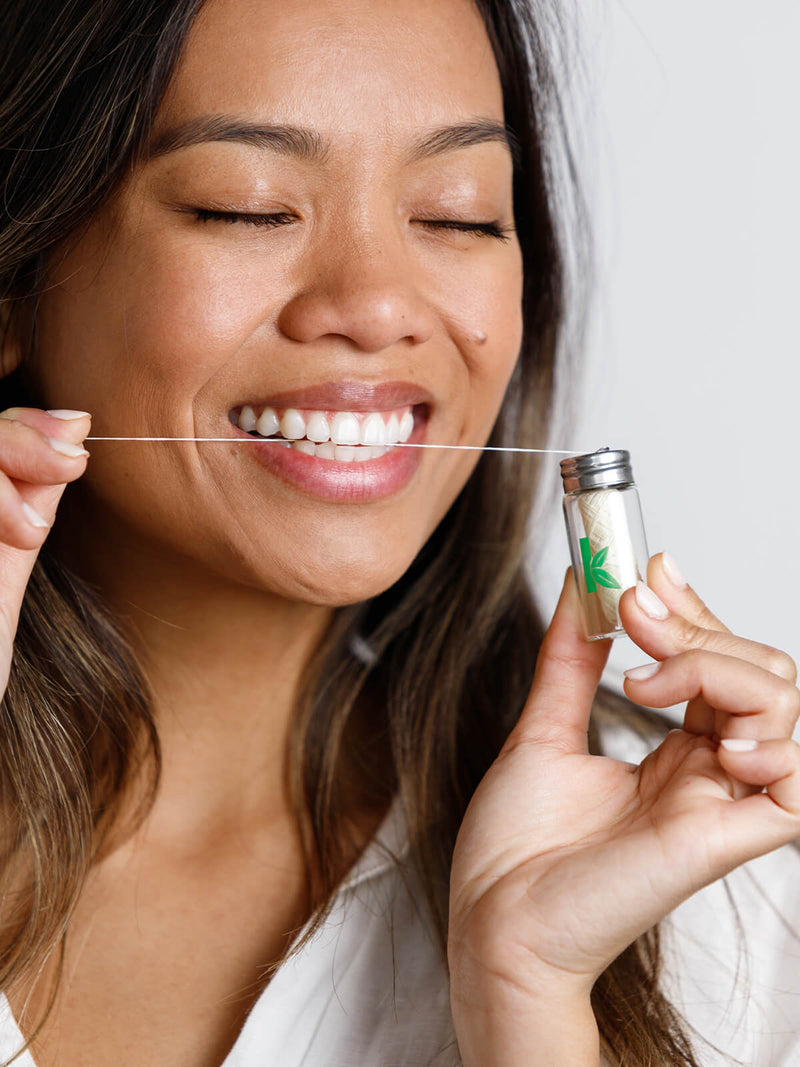 Silk & Charcoal Floss Pack | Natural Floss Alternatives in One Set